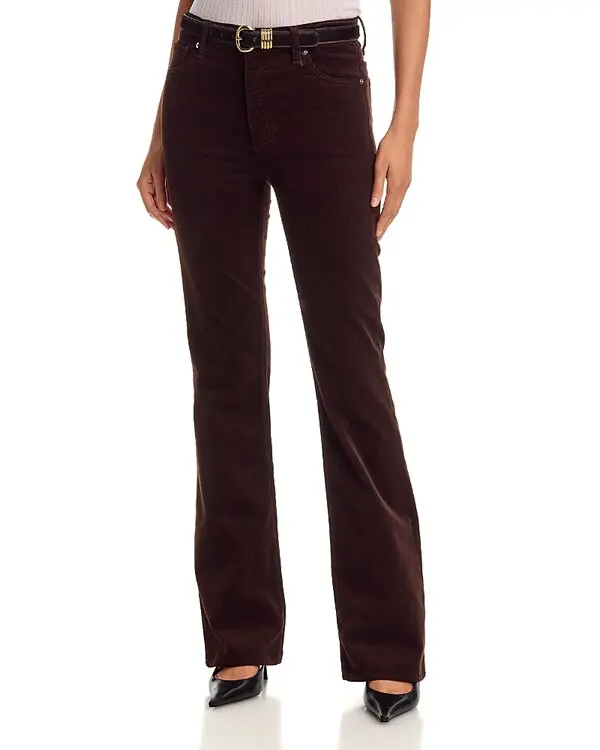 FRAME The Reboot High Rise Corduroy Jeans - Espresso