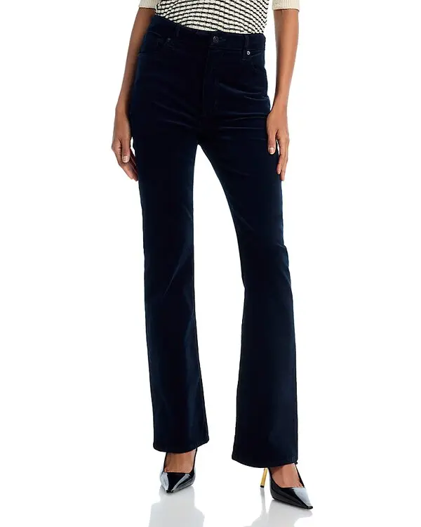 FRAME The Reboot High-rise Corduroy Jeans - Navy