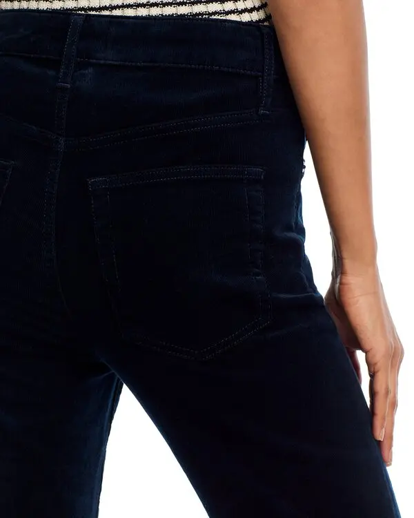 FRAME The Reboot High-rise Corduroy Jeans - Navy