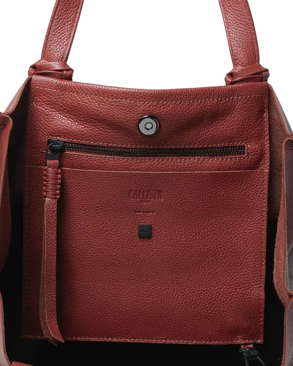 Callista Ara Medium Leather Tote