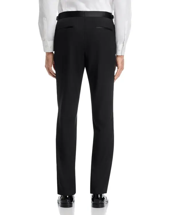 BOSS Slim Fit Tuxedo Pants - Black