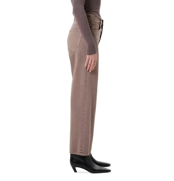 AGOLDE Ren High Rise Wide Leg Ankle Jeans
