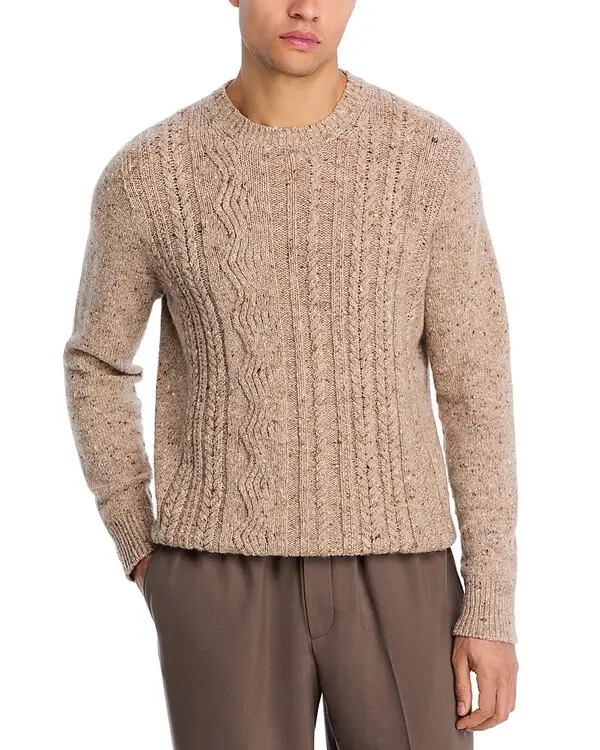 Inis Meáin Cable Crewneck Sweater