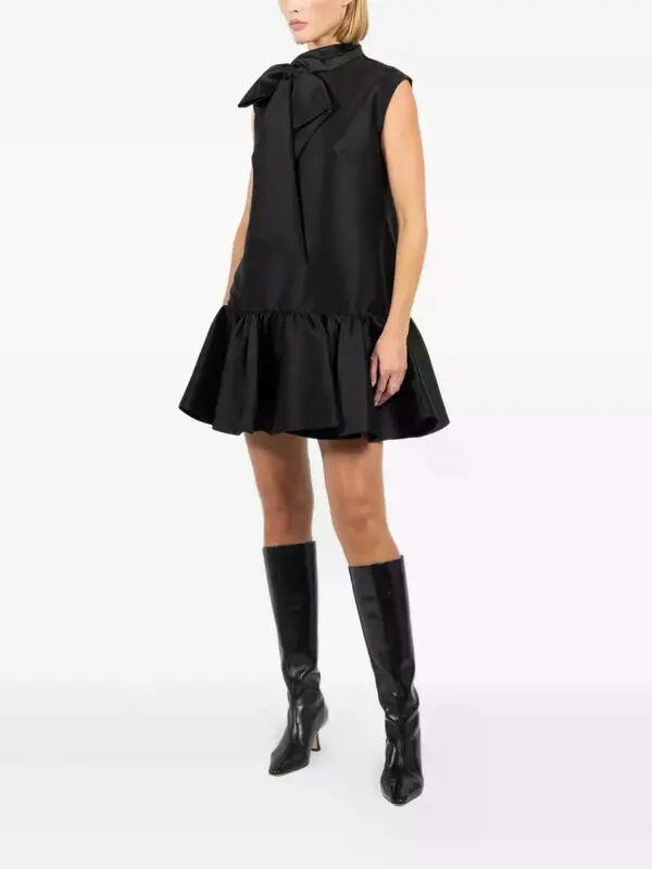 Zimmermann Tie-neck Mini Dress