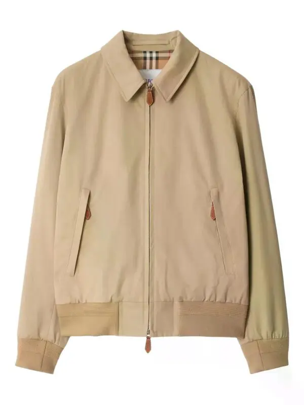 Burberry Collared Long-sleeve Jacket