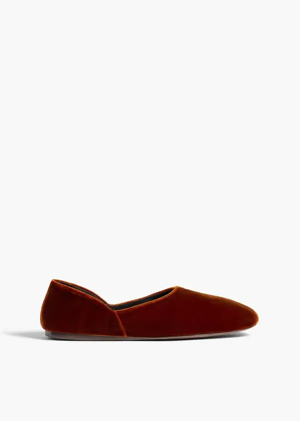 Khaite Jane Flat - Rust