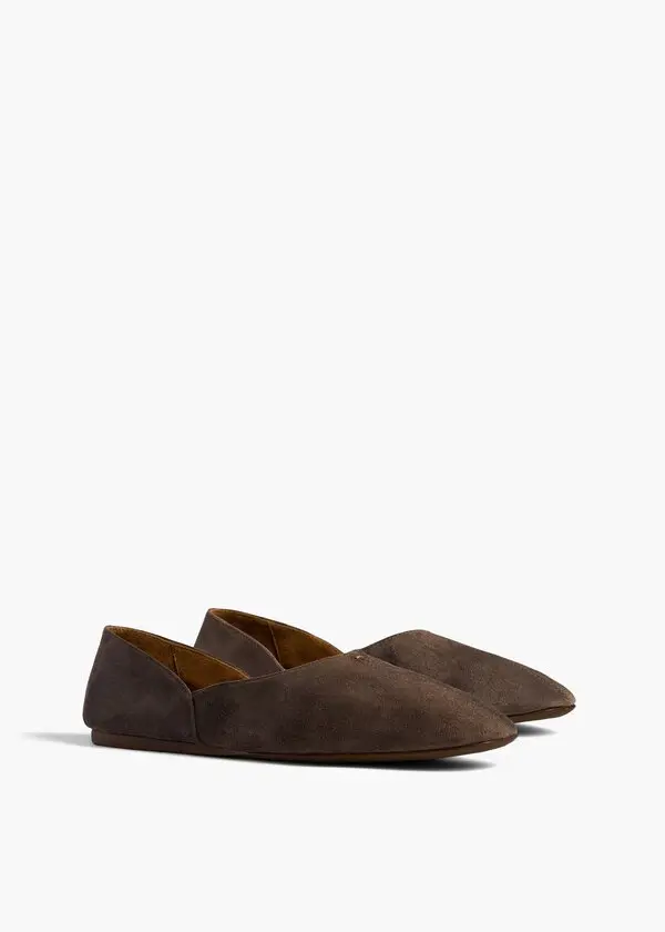 Khaite Jane Flat - Sable