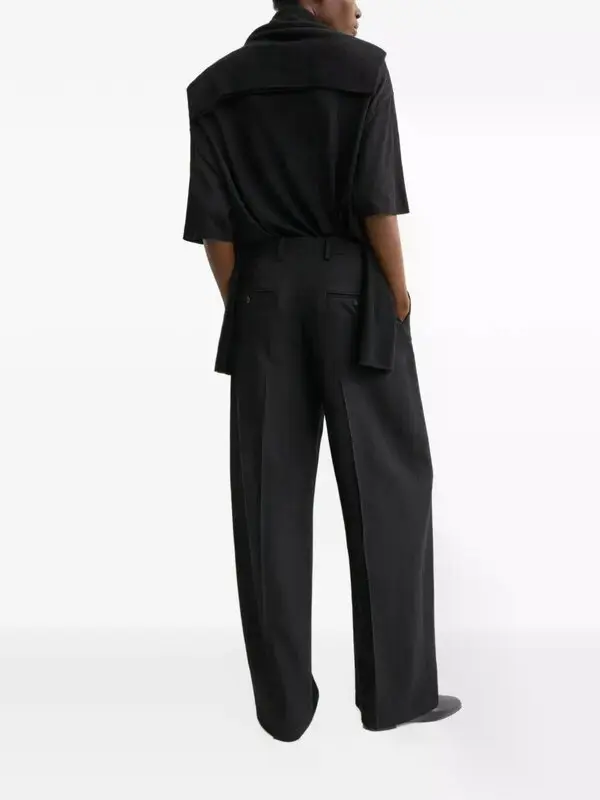TOTEME Wide-leg Wool Trousers