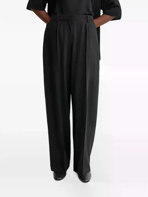 TOTEME Wide-leg Wool Trousers