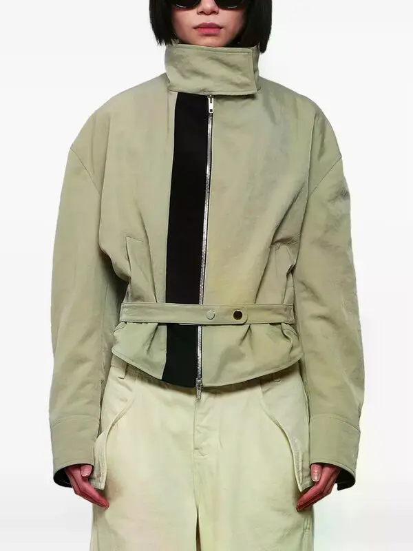 Christopher Esber Paneled Jacket With Belt