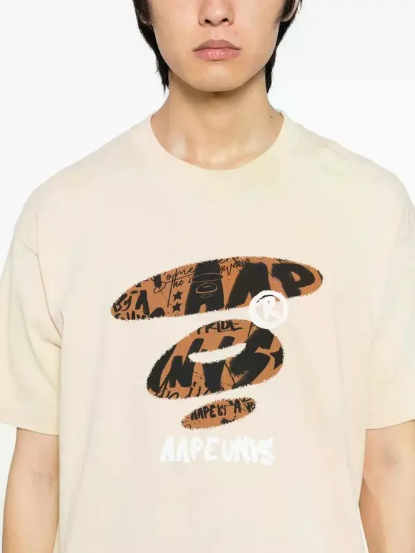 AAPE BY *A BATHING APE Short Sleeves T-shirt