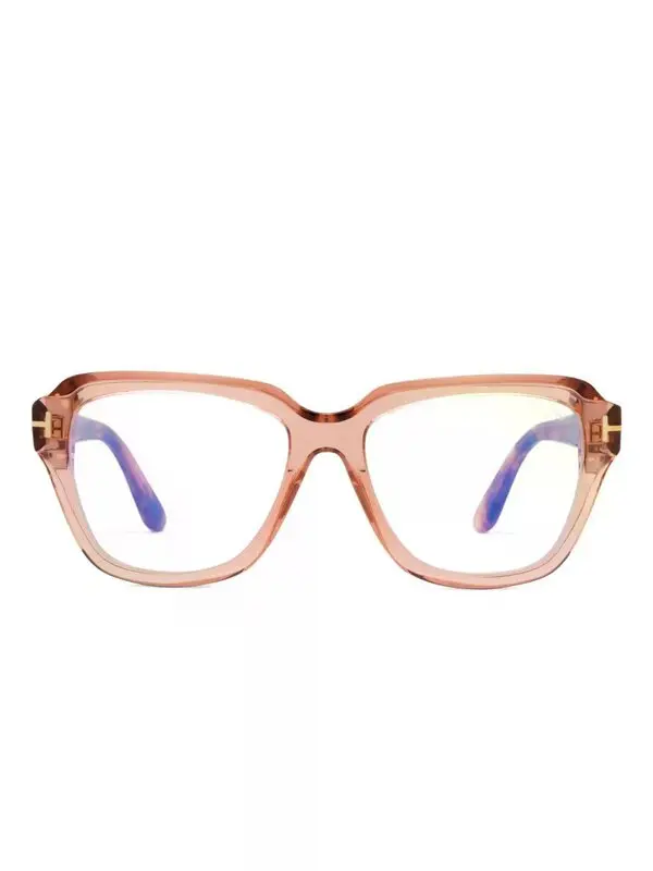 TOM FORD Square-frame Glasses - Pink