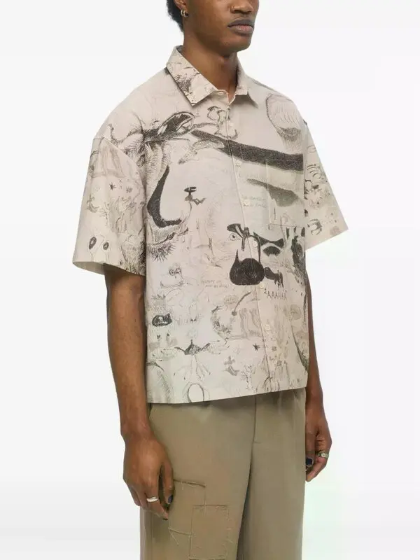 DOMREBEL Megalo Shirt - Grey