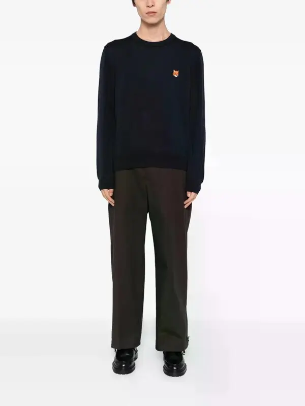 Maison Kitsuné Bold Fox Head Patch Sweater