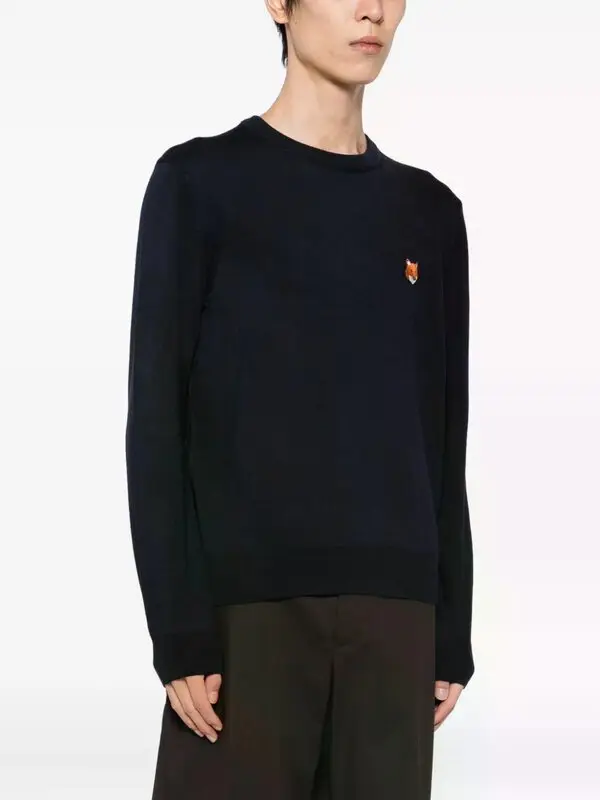 Maison Kitsuné Bold Fox Head Patch Sweater