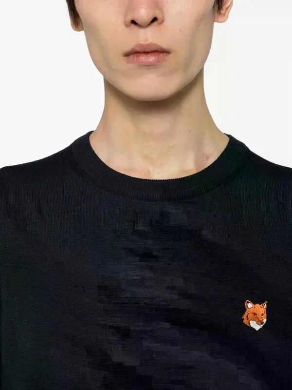 Maison Kitsuné Bold Fox Head Patch Sweater