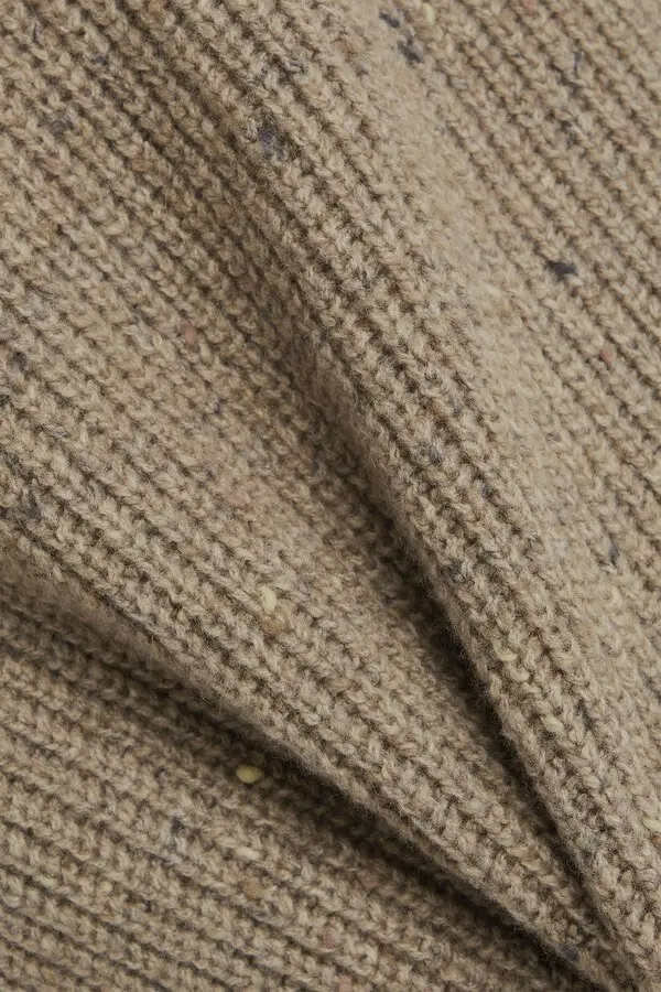 MAISON MARGIELA Oversized Donegal Ribbed Wool-blend Sweater