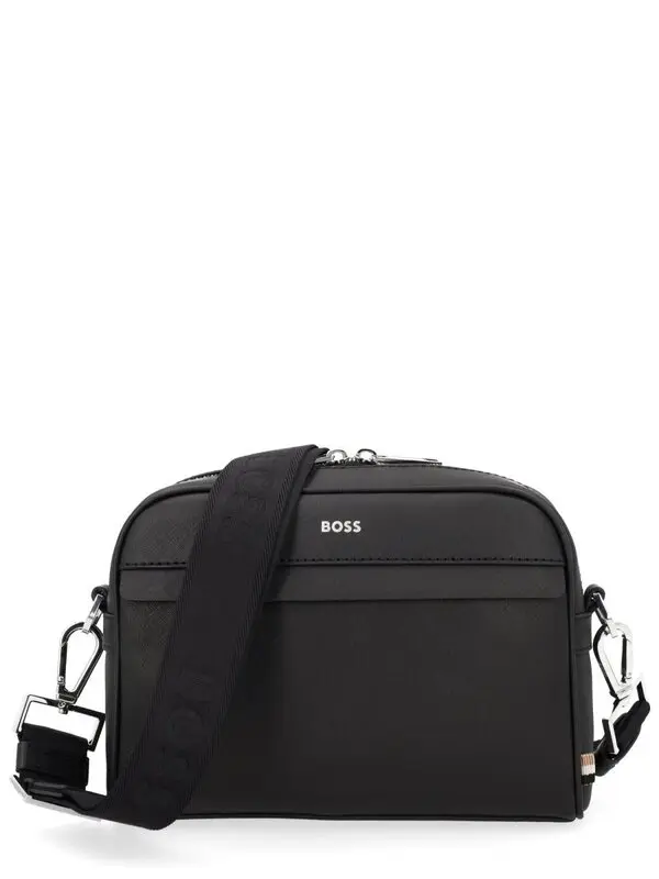 BOSS Bag With Logo - Black