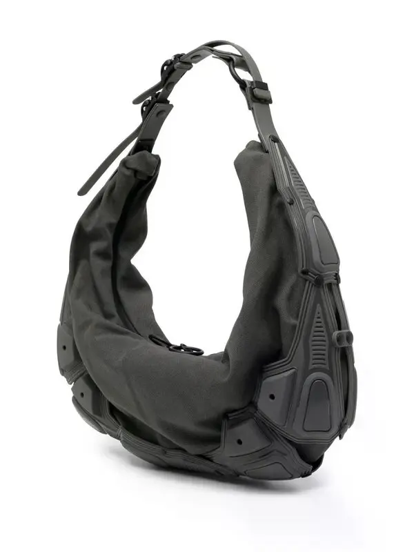 INNERRAUM Object M03 Half Moon Shoulder Bag - Grey