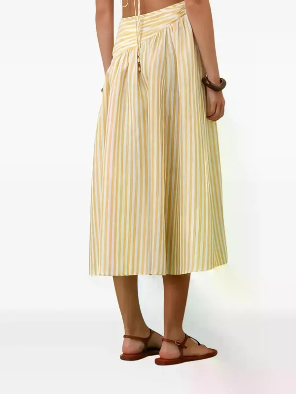 Zimmermann Striped Cut-out Dress