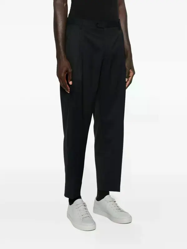 BRIGLIA 1949 Arnos Pleated-front Trousers - Blue
