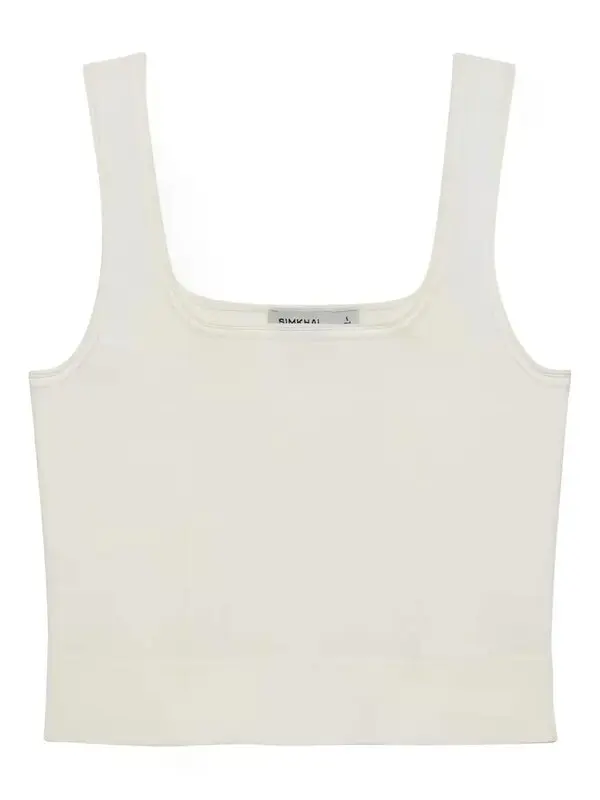 Simkhai Ramaina Ribbed Tank Top - Neutrals