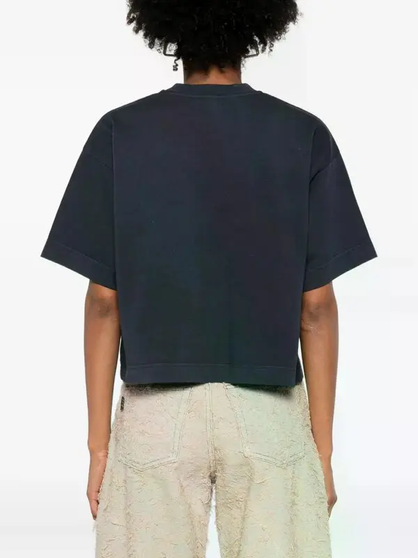 AUTRY Embroidered Logo T-shirt - Blue