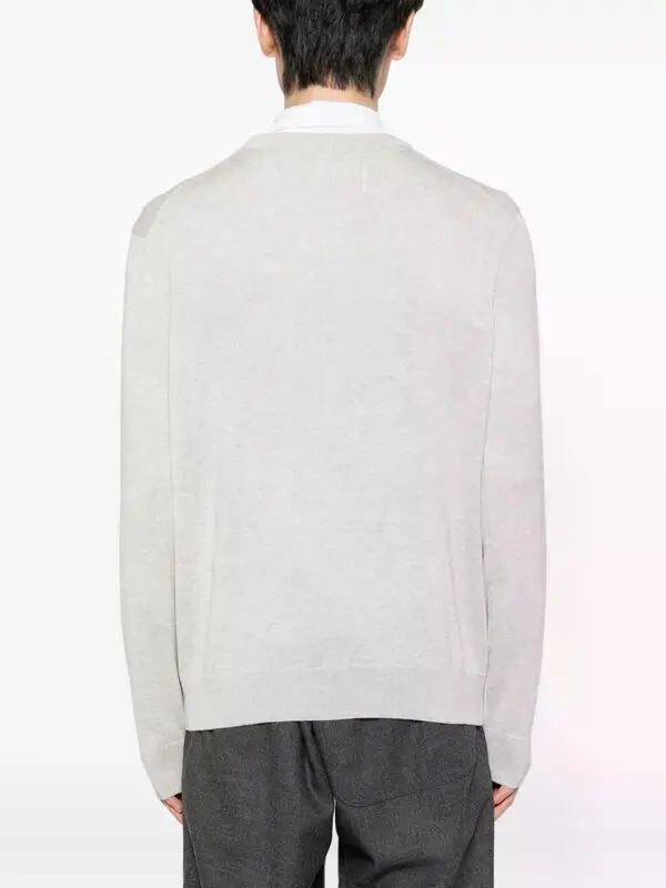 Maison Kitsuné Fox Head Patch Sweatshirt - Grey