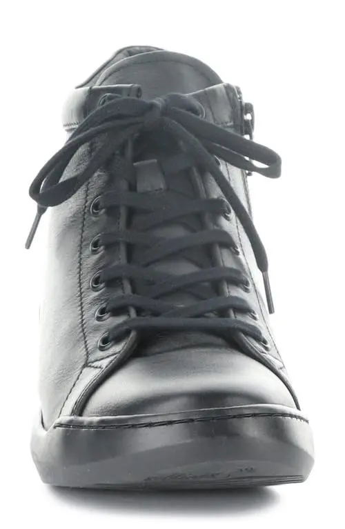 Fly London Beji High-top Sneaker - 011 Black Smooth Lea
