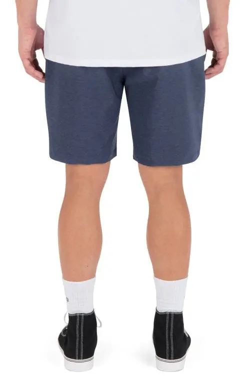 Hurley Phantom Heather Walk Shorts - Obsidian