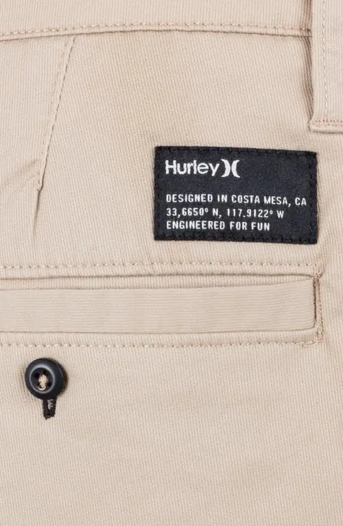 Hurley Icon Walk Stretch Shorts - Khaki