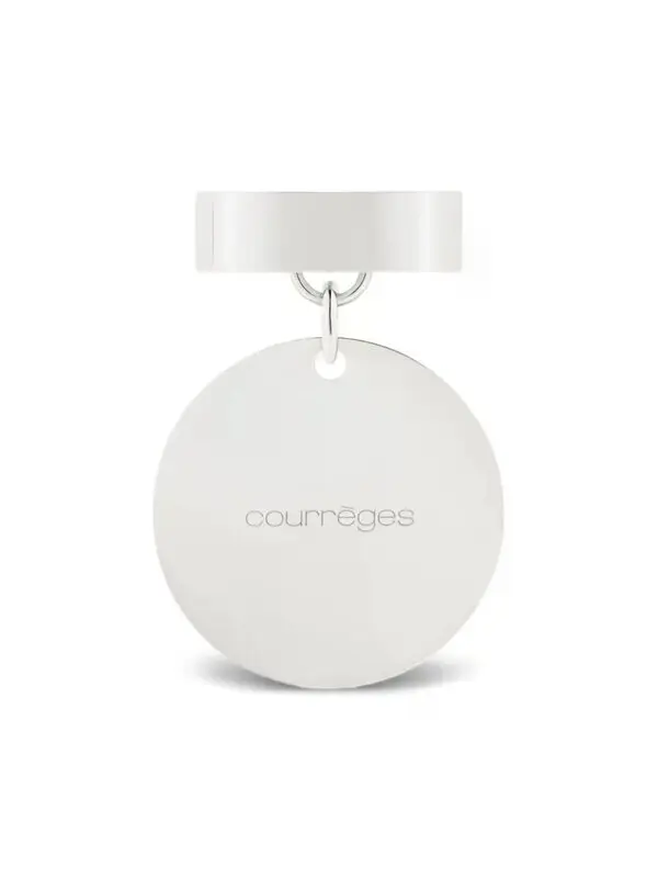 COURREGES Plated Ring With Pendant