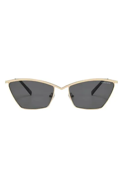 FIFTH & NINTH Devon Cat-eye Sunglasses - Gold /black