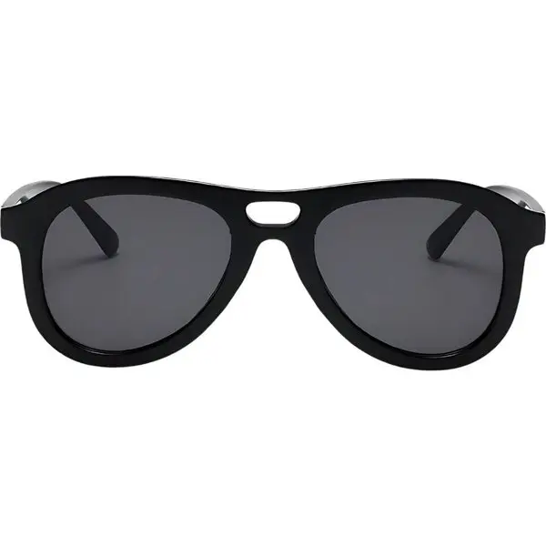 FIFTH & NINTH Thayer 50mm Polarized Aviator Sunglasses - Black /black