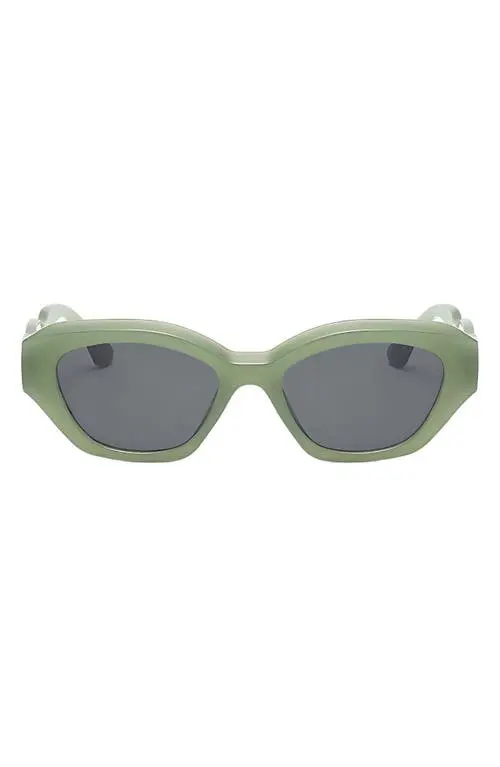 FIFTH & NINTH Geometric Sunglasses - Green /black