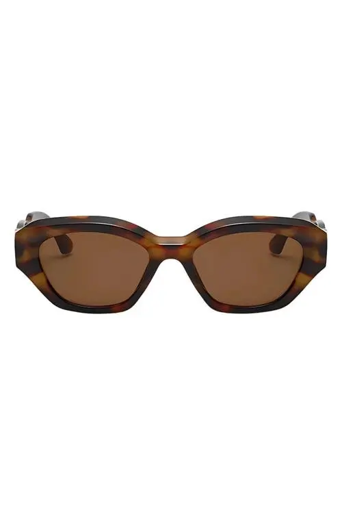 FIFTH & NINTH Geometric Sunglasses - Torte /brown