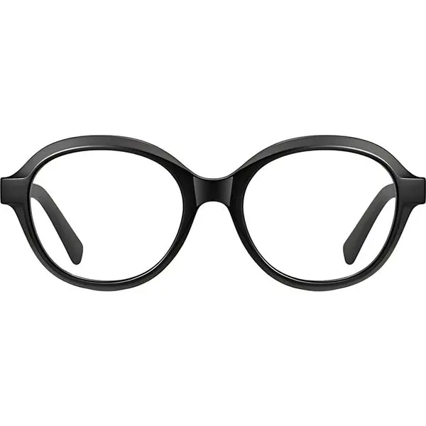 FIFTH & NINTH Hollis Round Blue Light Blocking Eyeglasses - Black /clear