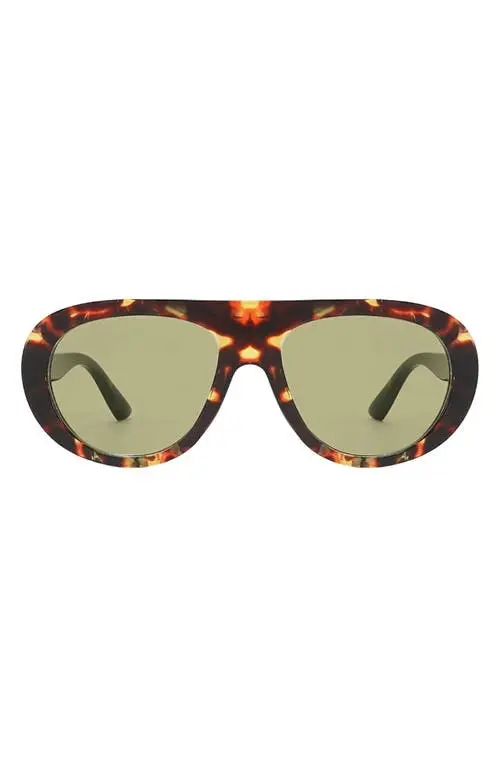 FIFTH & NINTH Aviator Sunglasses - Torte /green