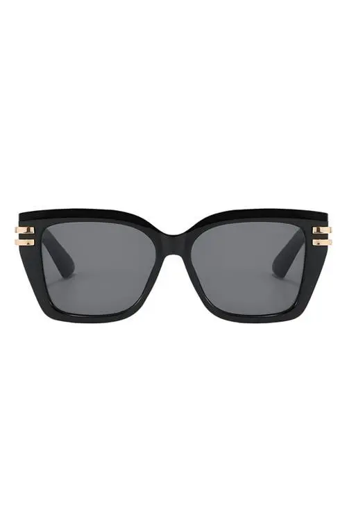 FIFTH & NINTH Geometric Sunglasses - Black /black