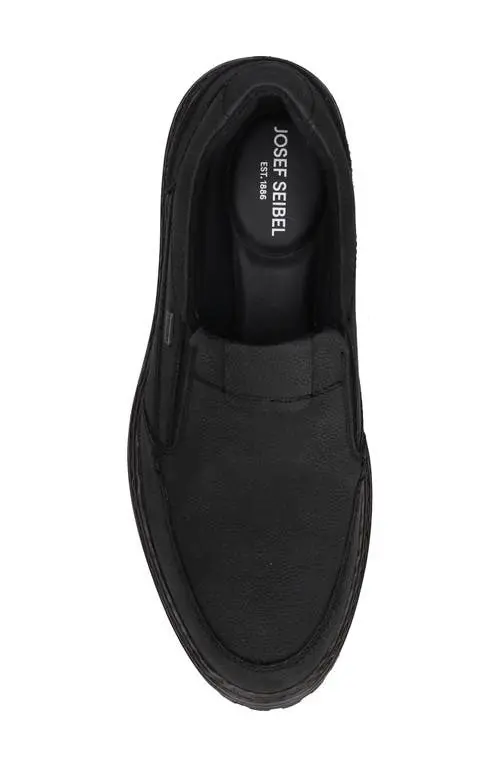 Josef Seibel Erroll Waterproof Slip-on Shoe - Black