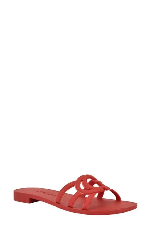 Guess Jelly Slide Sandal