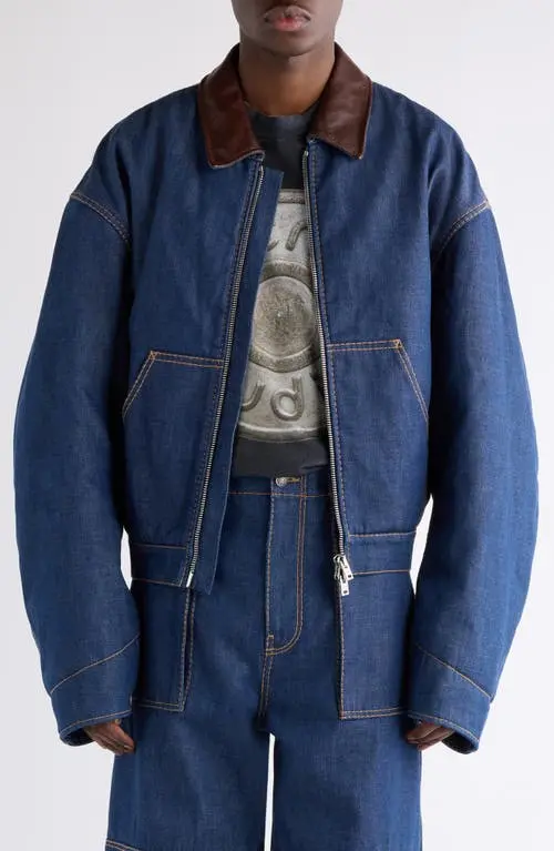 Acne Studios Ohniev Denim Jacket - Indigo Blue