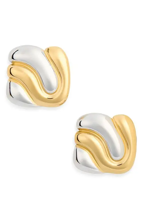 PETIT MOMENTS Harmony Two-tone Earrings - Mixed