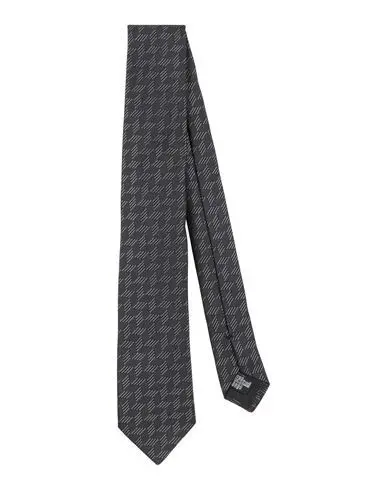 Giorgio Armani Silk Necktie - Black