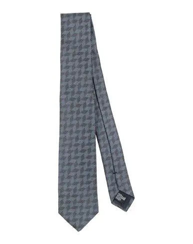 Giorgio Armani Silk Jacquard Necktie - Blue