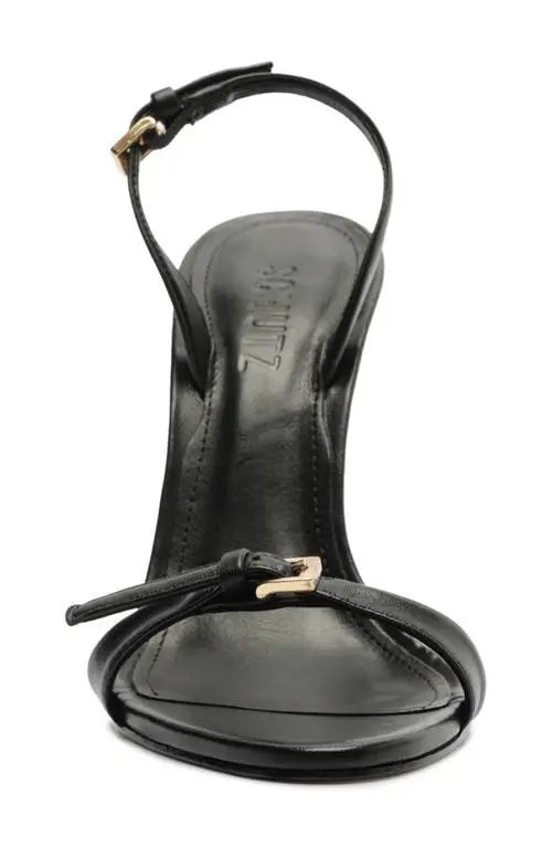 Schutz Aurora Slingback Sandal - Black