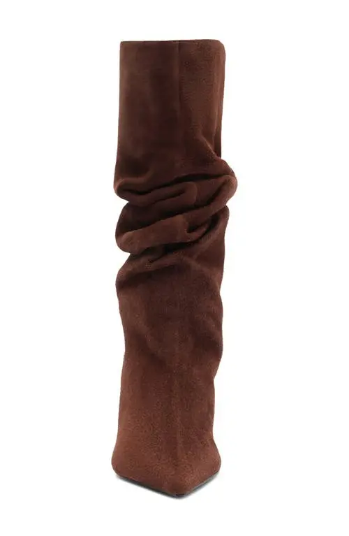 Schutz Harriet Slouch Boots - Brown