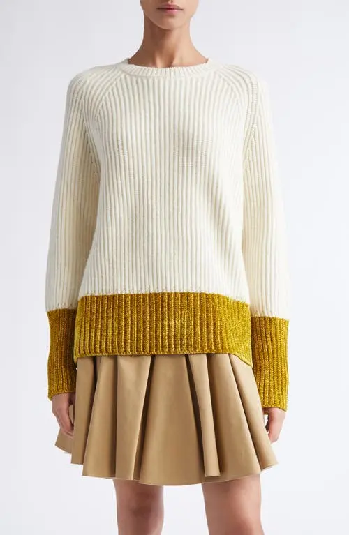 Marni Bicolor Crewneck Sweater