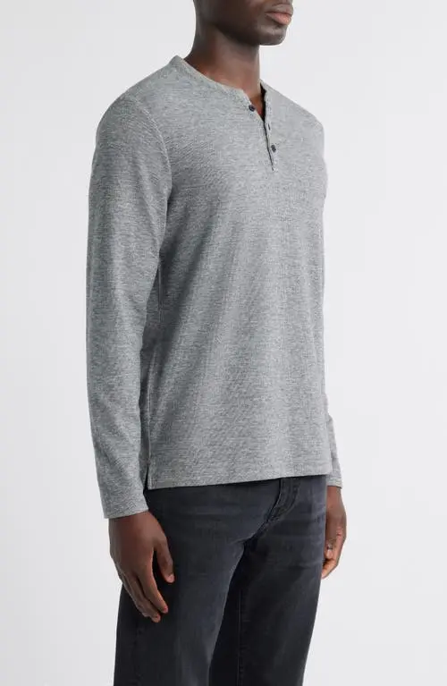 Robert Barakett Alec Heathered Henley - Grey