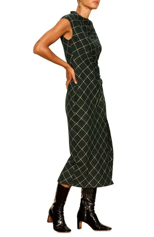 Sanctuary Plaid Midi Dress